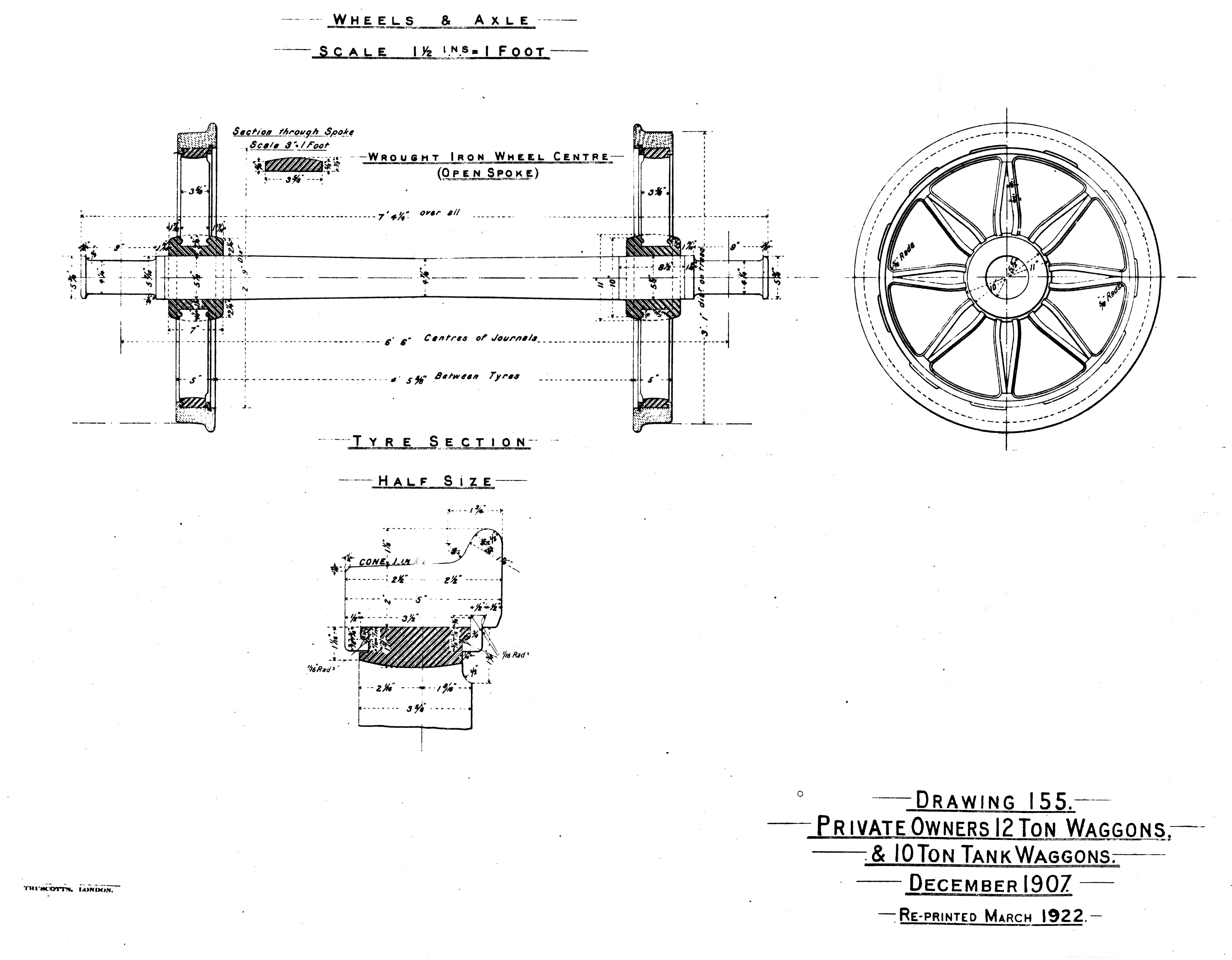 The LMS Society - RCH Private Owners Wagon Drawings Held by the LMS Society